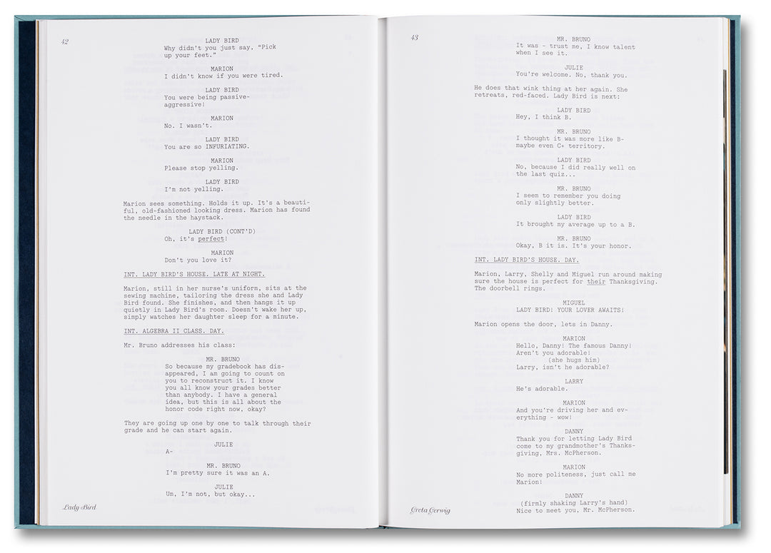 Lady Bird Screenplay Book – MACK