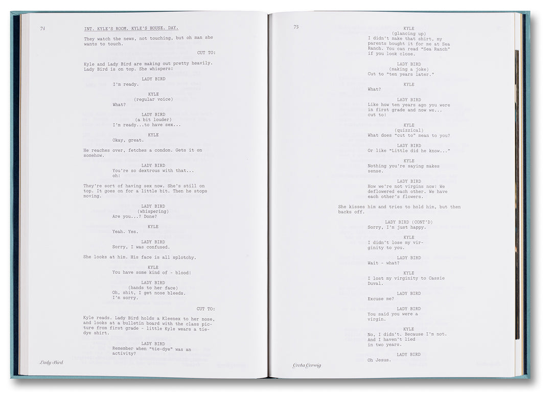 Lady Bird Screenplay Book – MACK