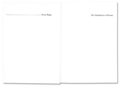 The Shabbiness of Beauty - Moyra Davey & Peter Hujar – MACK