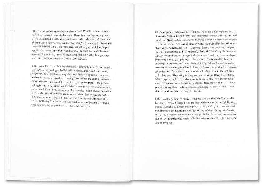 The Shabbiness of Beauty - Moyra Davey & Peter Hujar – MACK